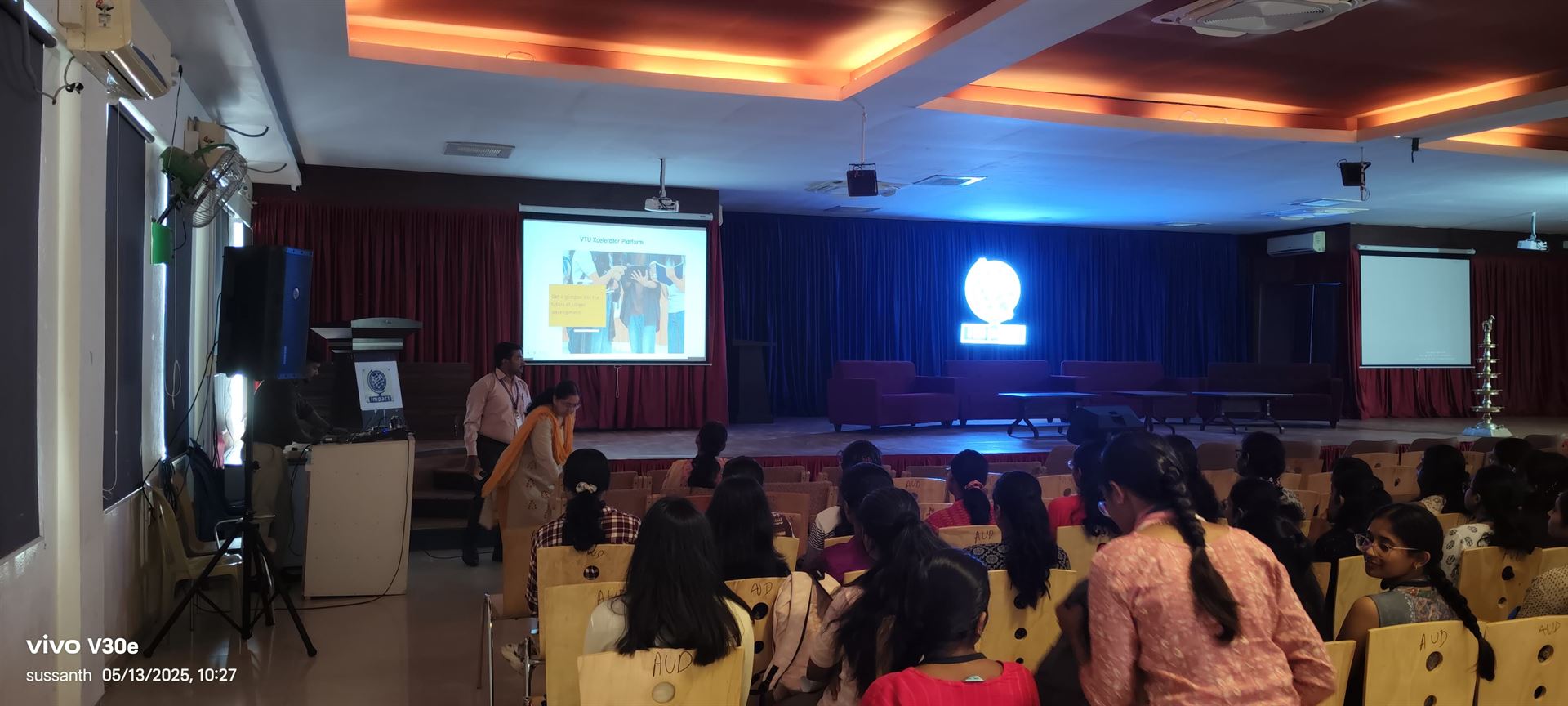 Glimpses from an inspiring session by VTU Central Placement Cell on the ...